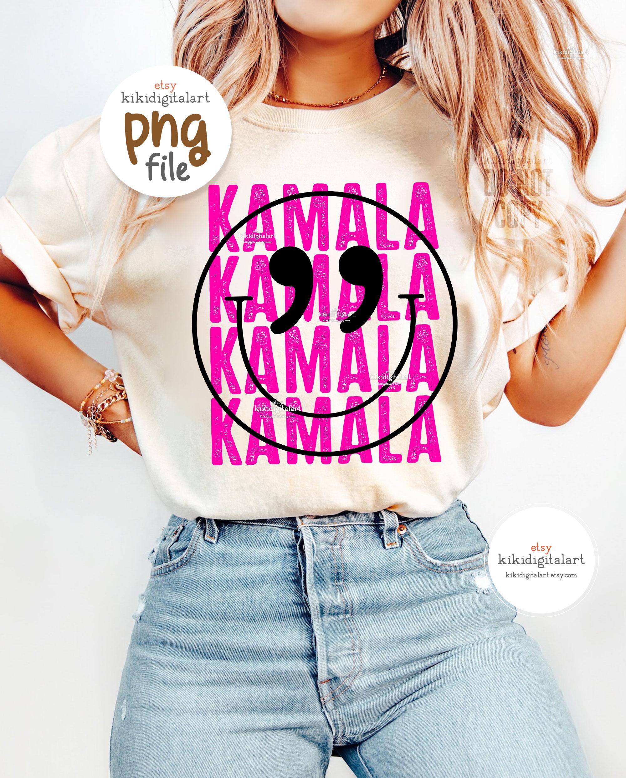 Pink Kamala PNG, Trendy Kamala Harris Png Shirt Sublimation, Retro ...