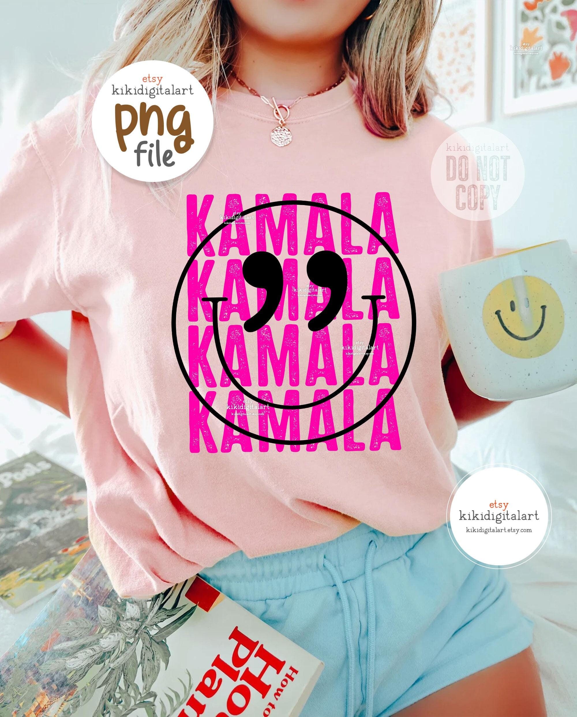Pink Kamala PNG, Trendy Kamala Harris Png Shirt Sublimation, Retro ...