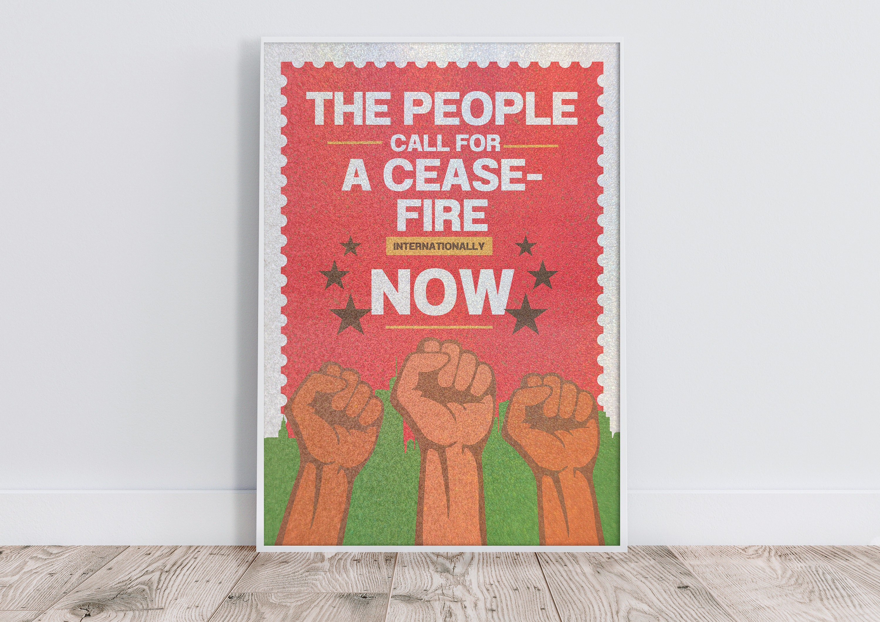 CEASEFIRE NOW | Palestine Poster | Gaza Poster | Palestine Art | Wall ...