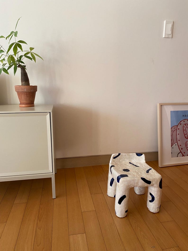 Ceramic Chair, Ceramic Sculpture Chair. Kids or Adults Chair - Etsy