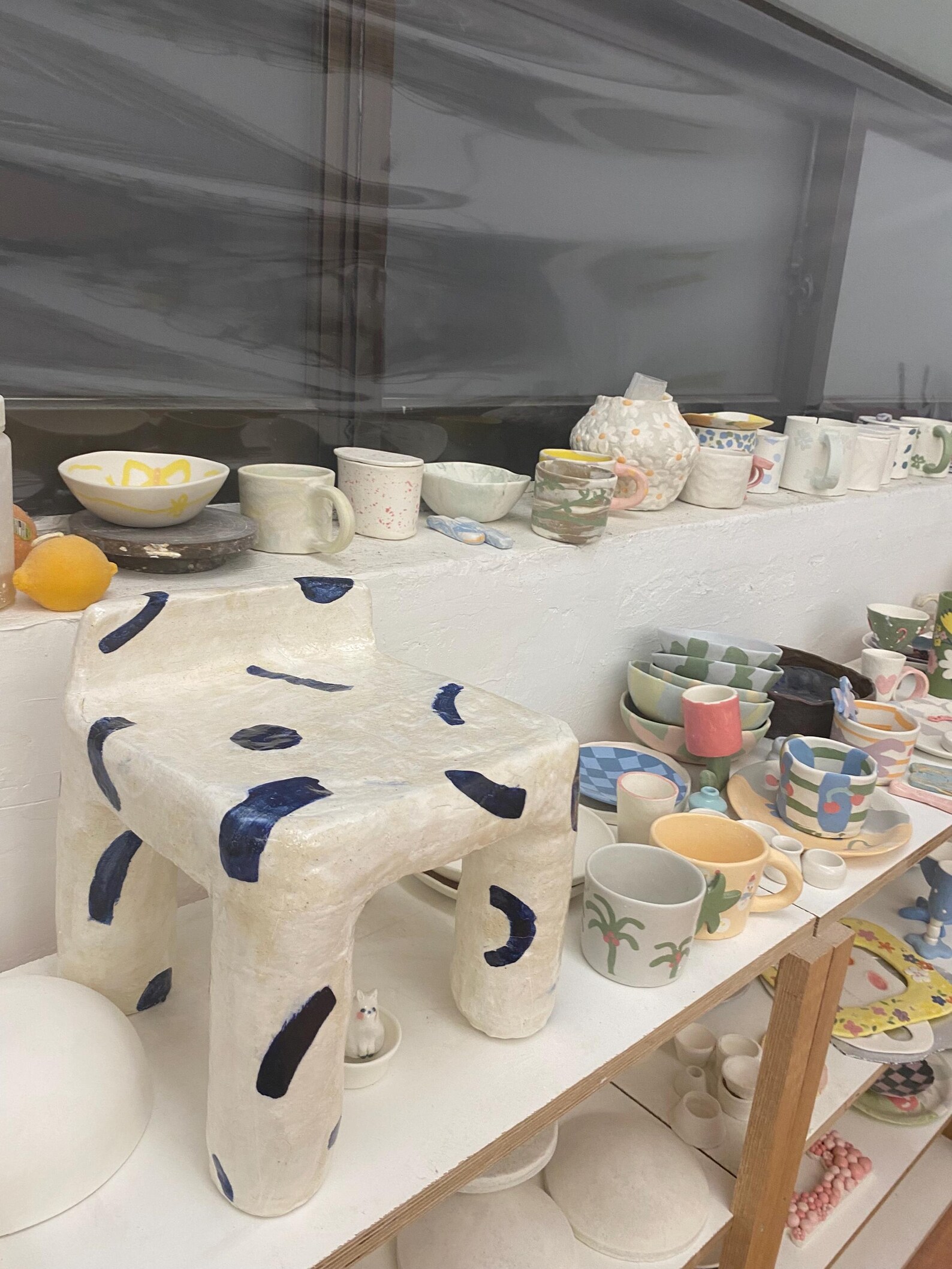 Ceramic Chair, Ceramic Sculpture Chair. Kids or Adults Chair - Etsy