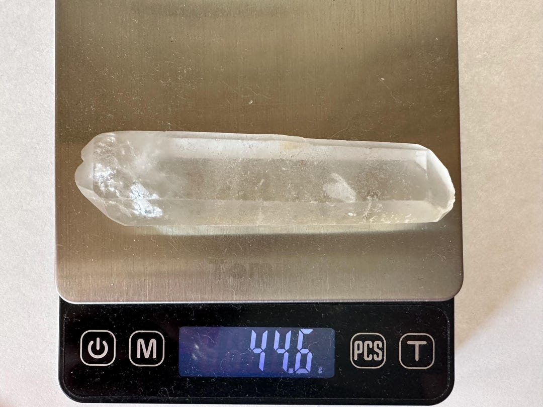 Twinned Double Terminated Quartz Crystal, Sharp Form - Etsy