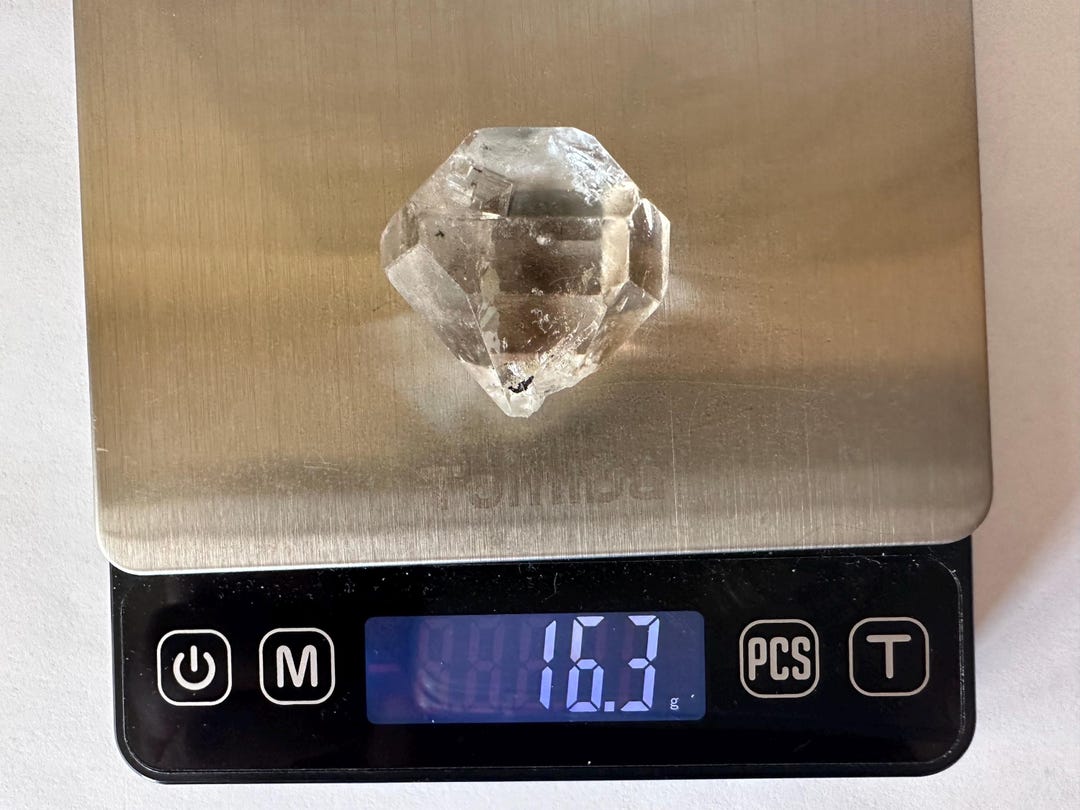 Outstanding Double Terminated Himalayan “diamond” Quartz Crystal With ...