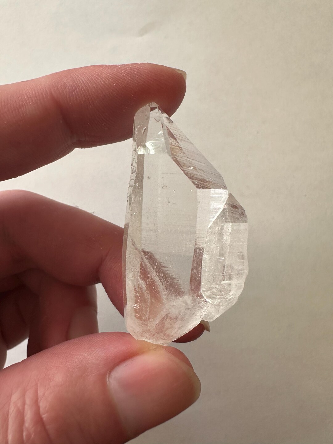 Outstanding Very Clear Twinned Double Terminated Quartz Crystal With ...