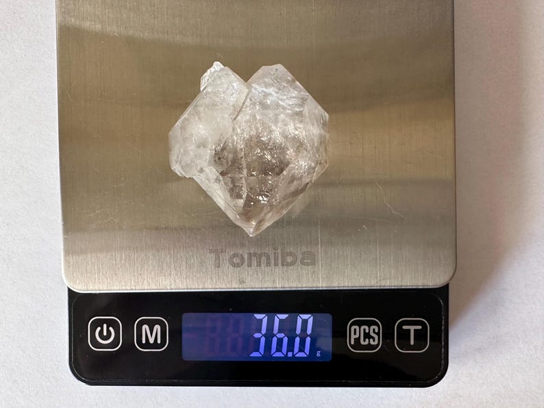 Lustrous Well-formed Himalayan “diamond” Quartz Double/multi Terminated ...