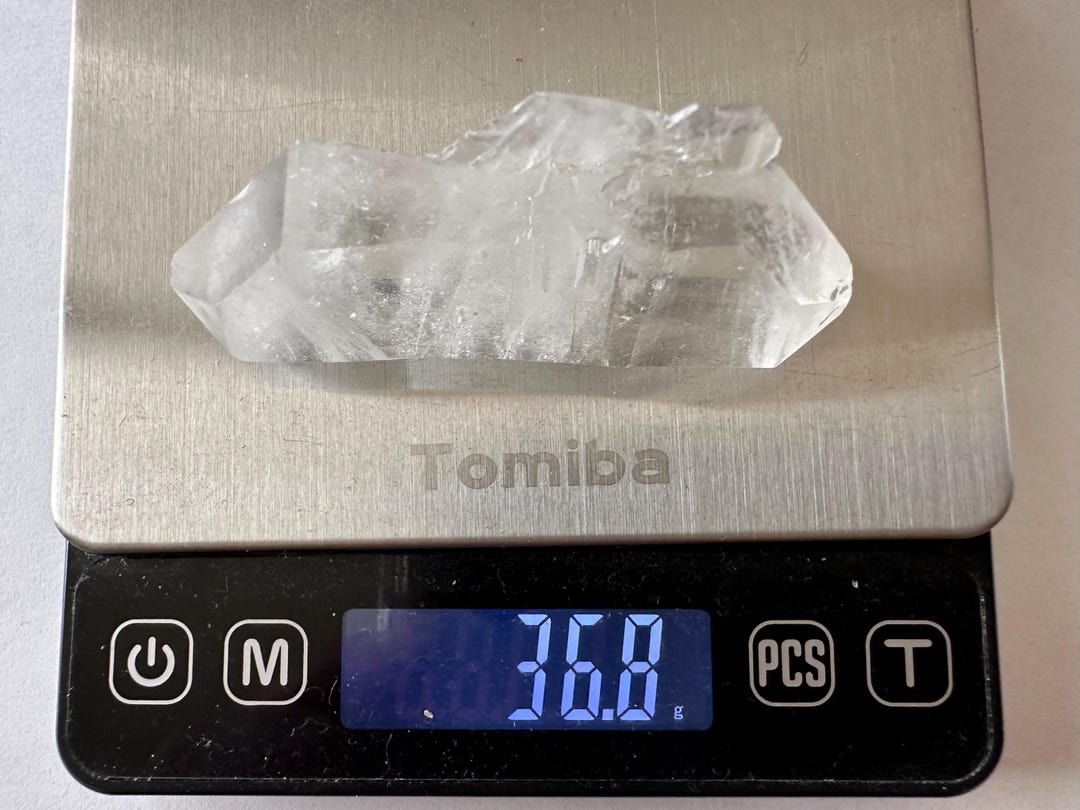 High Clarity Lustrous Double Terminated Quartz Crystal With Tabular ...