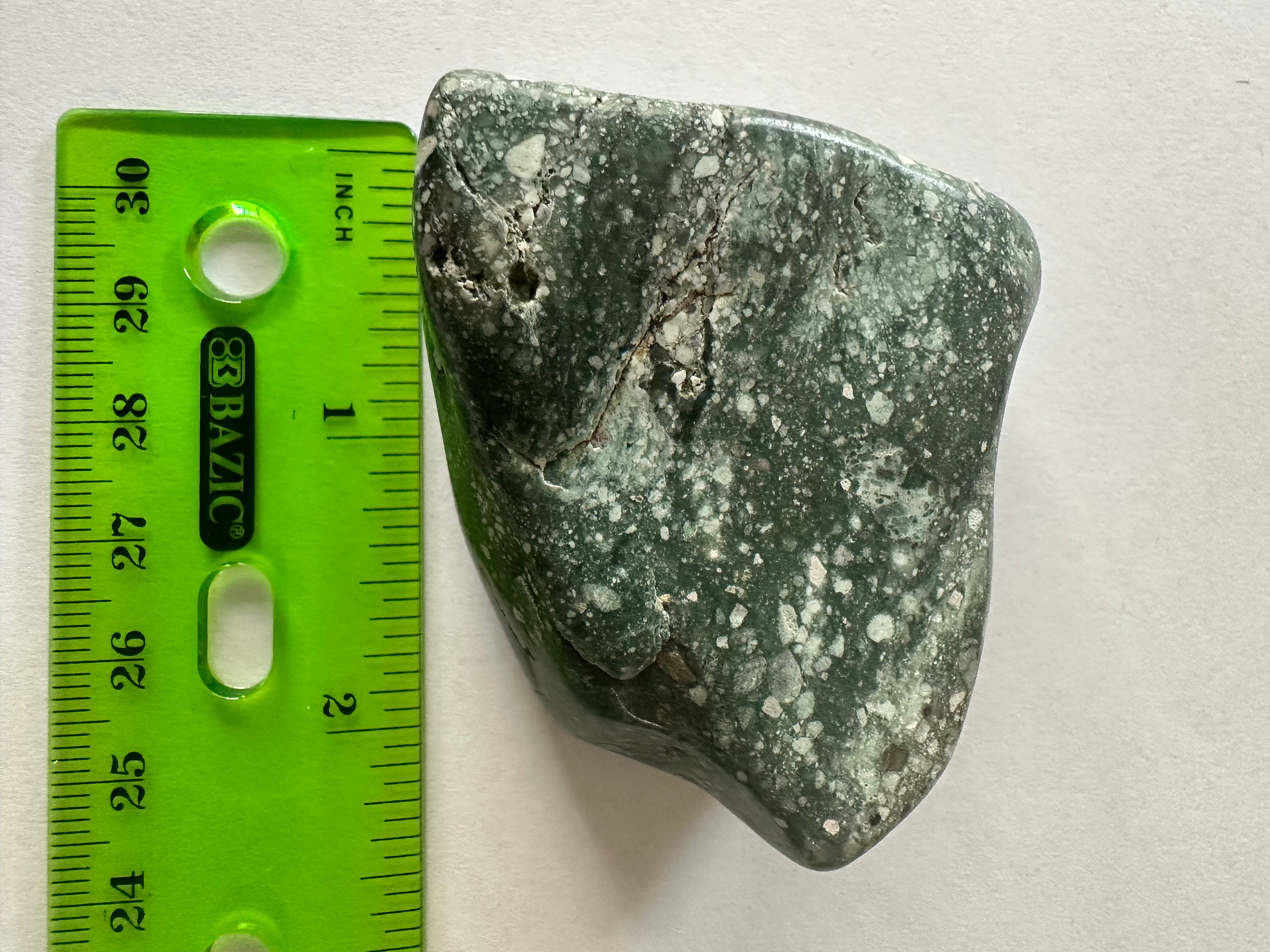 Large California Mojave Desert Green Jasper Breccia Tumbled Stone ...