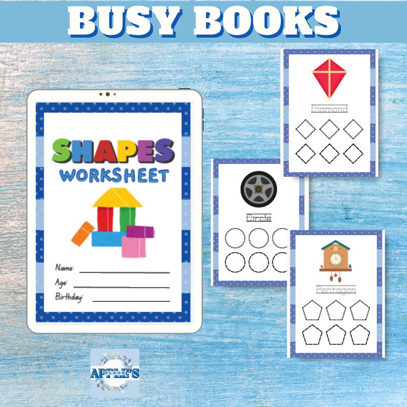 Exploring the Alphabet, Interactive Busy Book for Preschool Learning ...