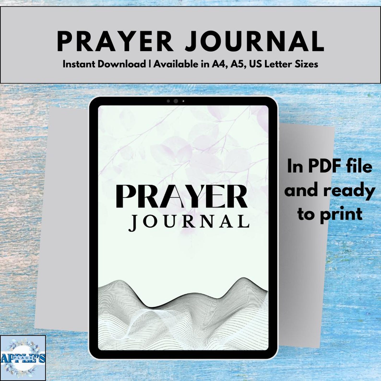 Guided Prayer Journal for Daily Devotions and Gratitude Faithful ...