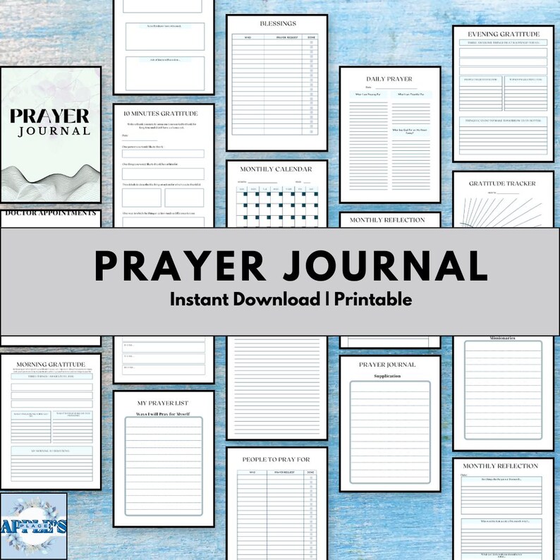 Guided Prayer Journal for Daily Devotions and Gratitude Faithful ...