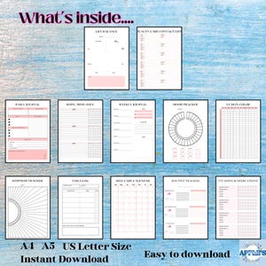 Ultimate Self-care Planner, All-in-one Self-care Planner Balance, Relax ...