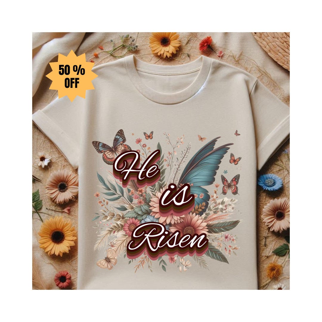 He is Risen PNG, Christian Easter Png, Resurrection Day Png, Floral Png ...