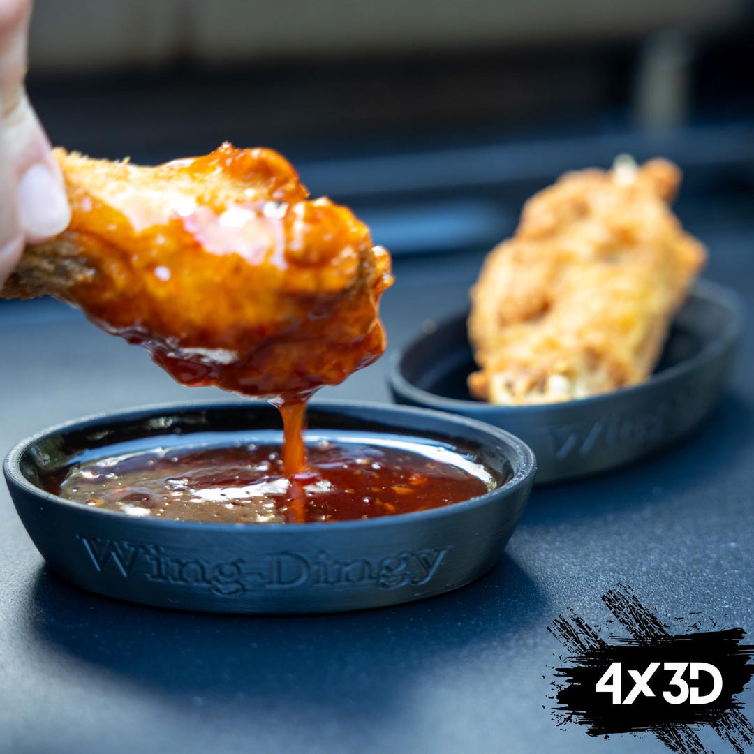 Wing Dinghy Dipping Cup: Tailgate & Football Party Accessory - Etsy