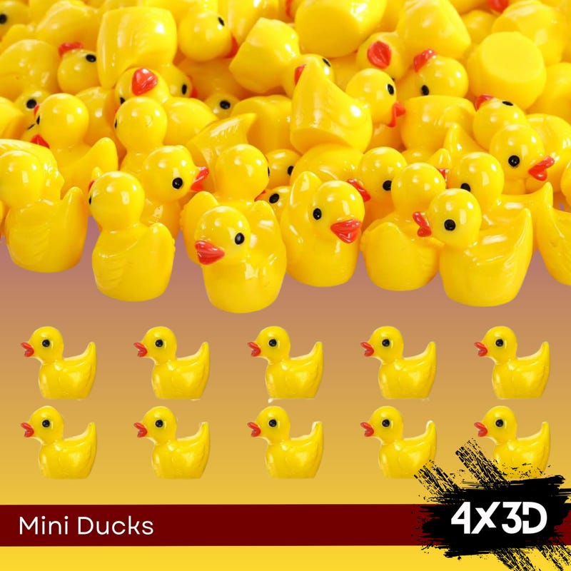 Miniature Resin Ducks - Etsy UK
