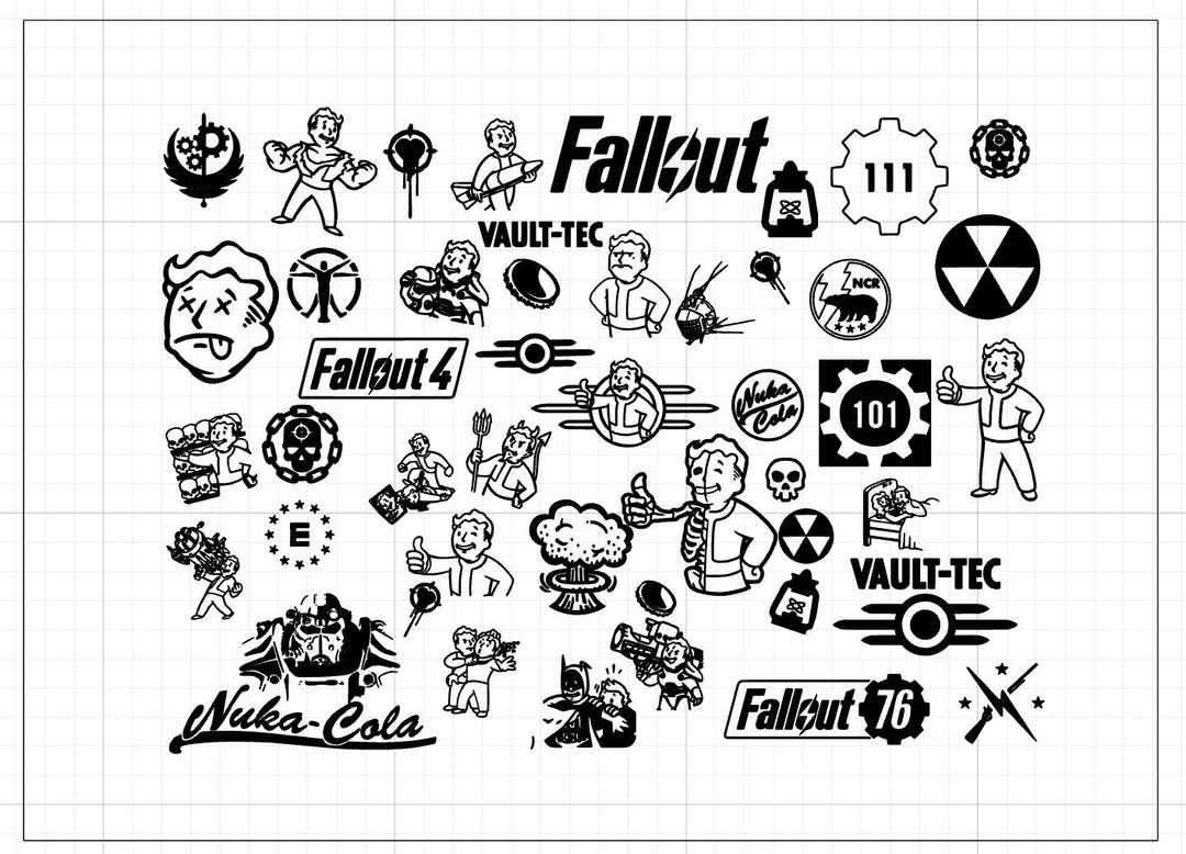 Fallout Inspired Tumbler Wrap/laser Wrap SVG/XCS - Etsy UK