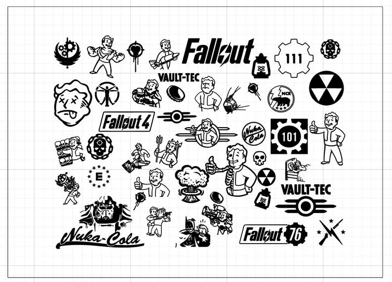 Fallout Inspired Tumbler Wrap/laser Wrap SVG/XCS - Etsy
