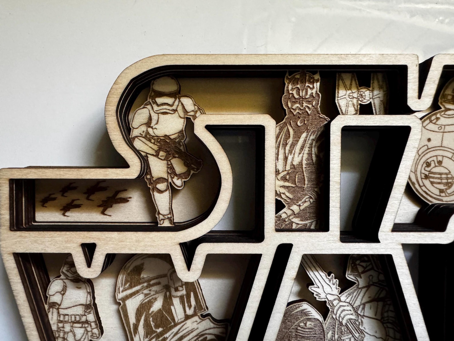 Star Wars Layered Wood Decor - Etsy