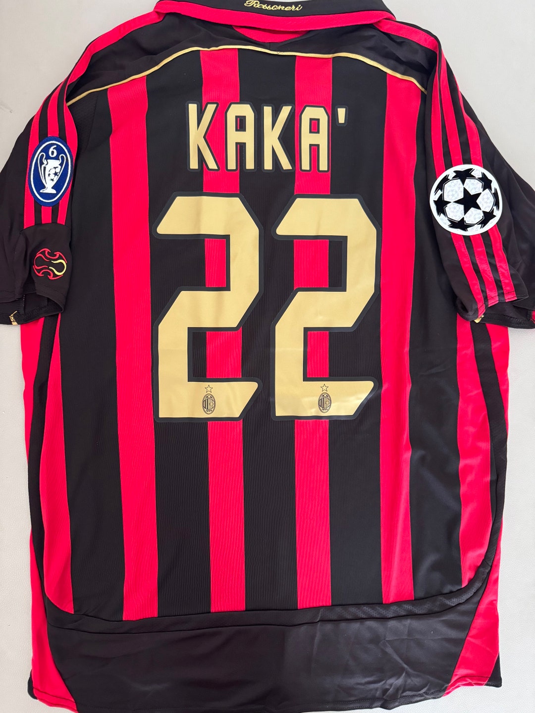 Kaka AC Milan Retro 07 Jersey - Etsy