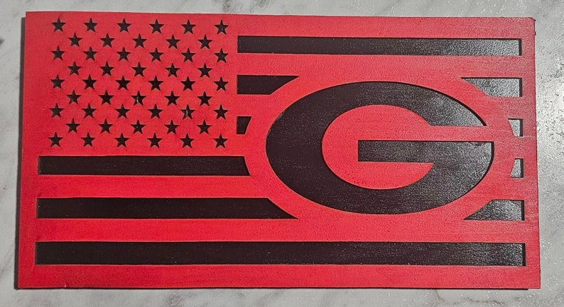 Custom Laser Cut Flags - Etsy