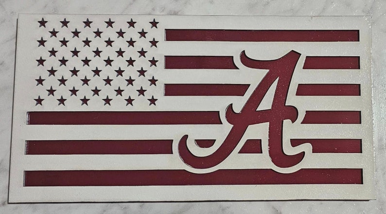 Custom Laser Cut Flags - Etsy