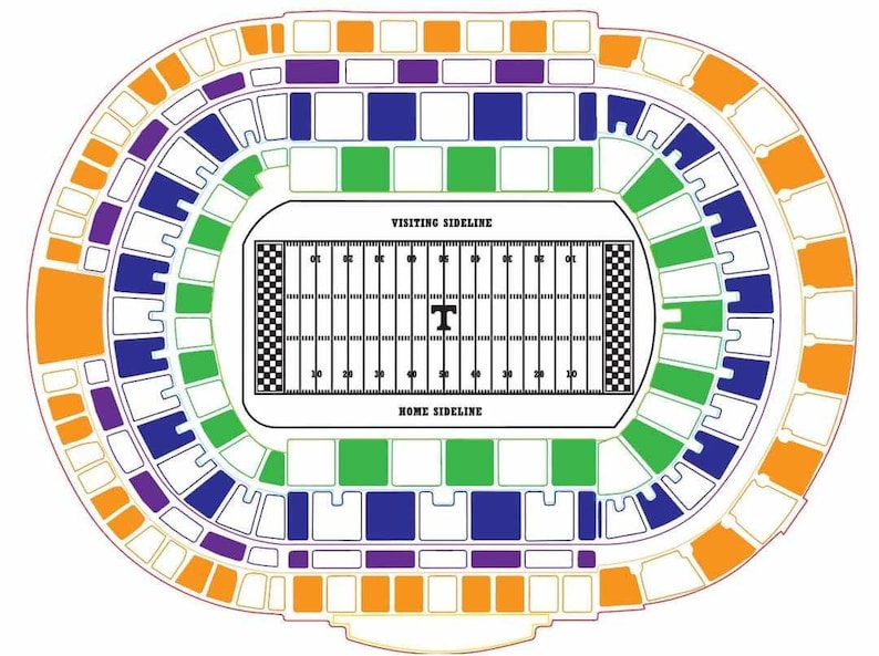 Neyland Stadium File - Etsy