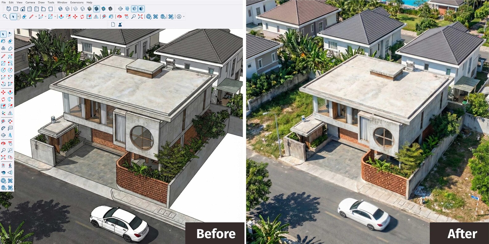 AI Custom 3D Rendering Service, Interior and Exterior Design, Realistic ...