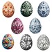 Easter Egg Clipart Collection: Transparent & Commercial-use Ready ...