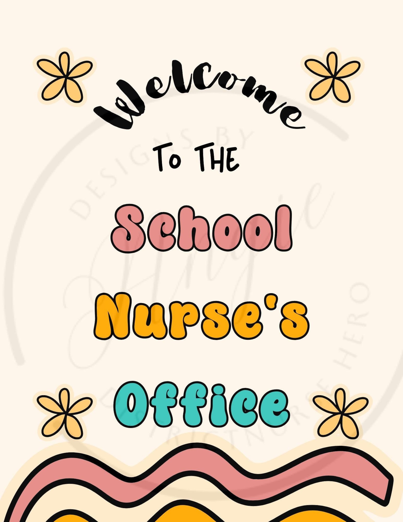 Welcome to the Health Office Sign – School Nurse Office Decor for ...