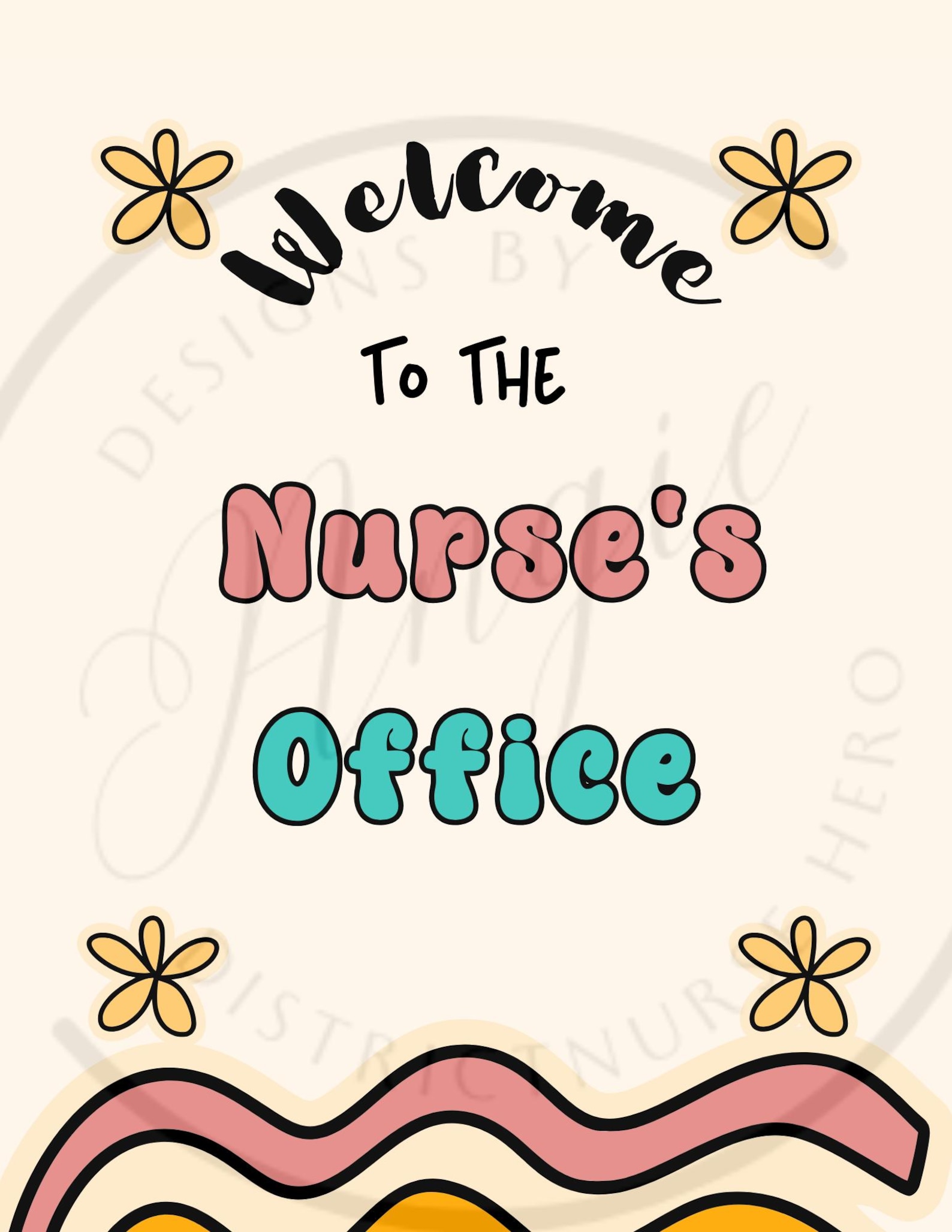 Welcome to the Health Office Sign – School Nurse Office Decor for ...
