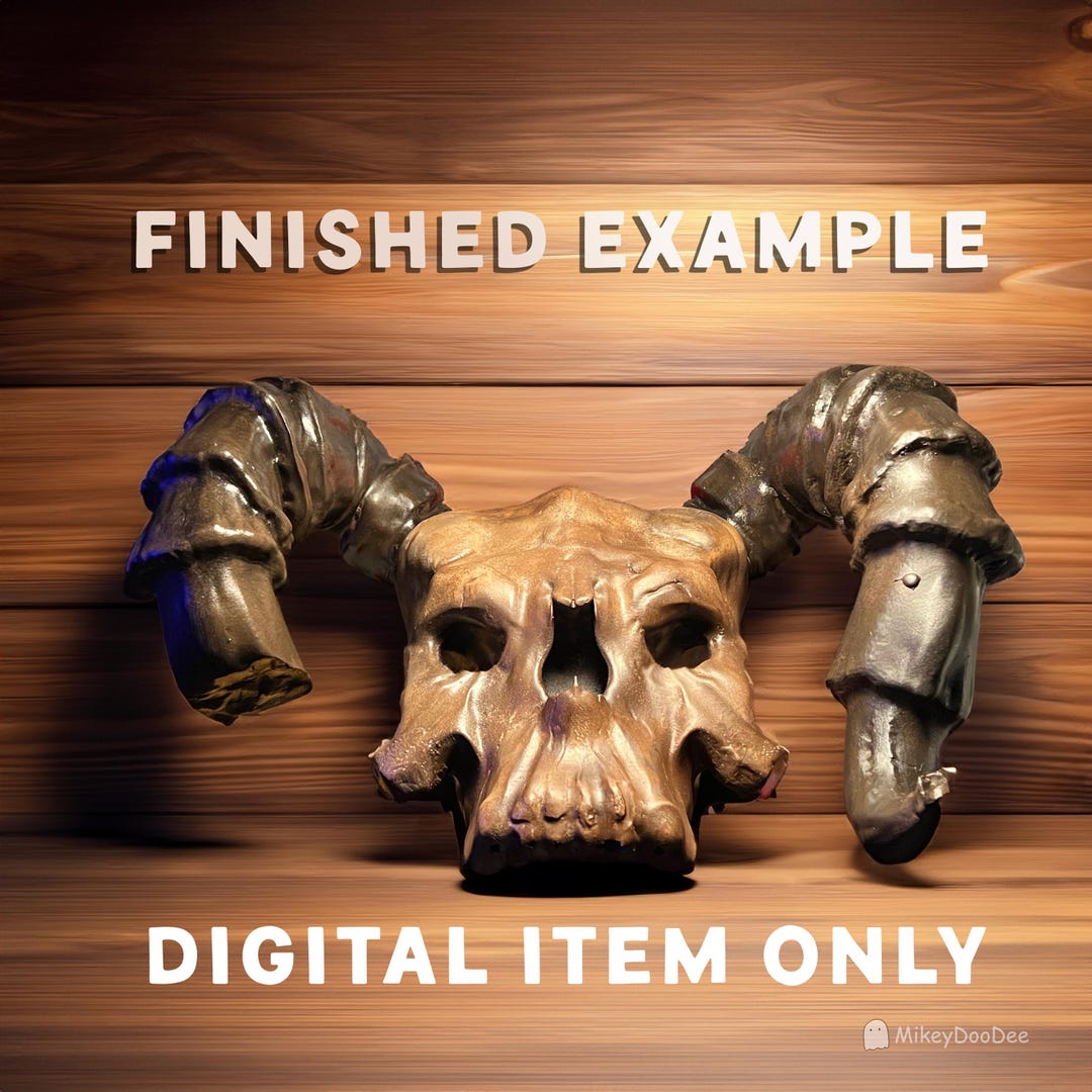 Fallout Deathclaw Skull STL Files digital Only - Etsy