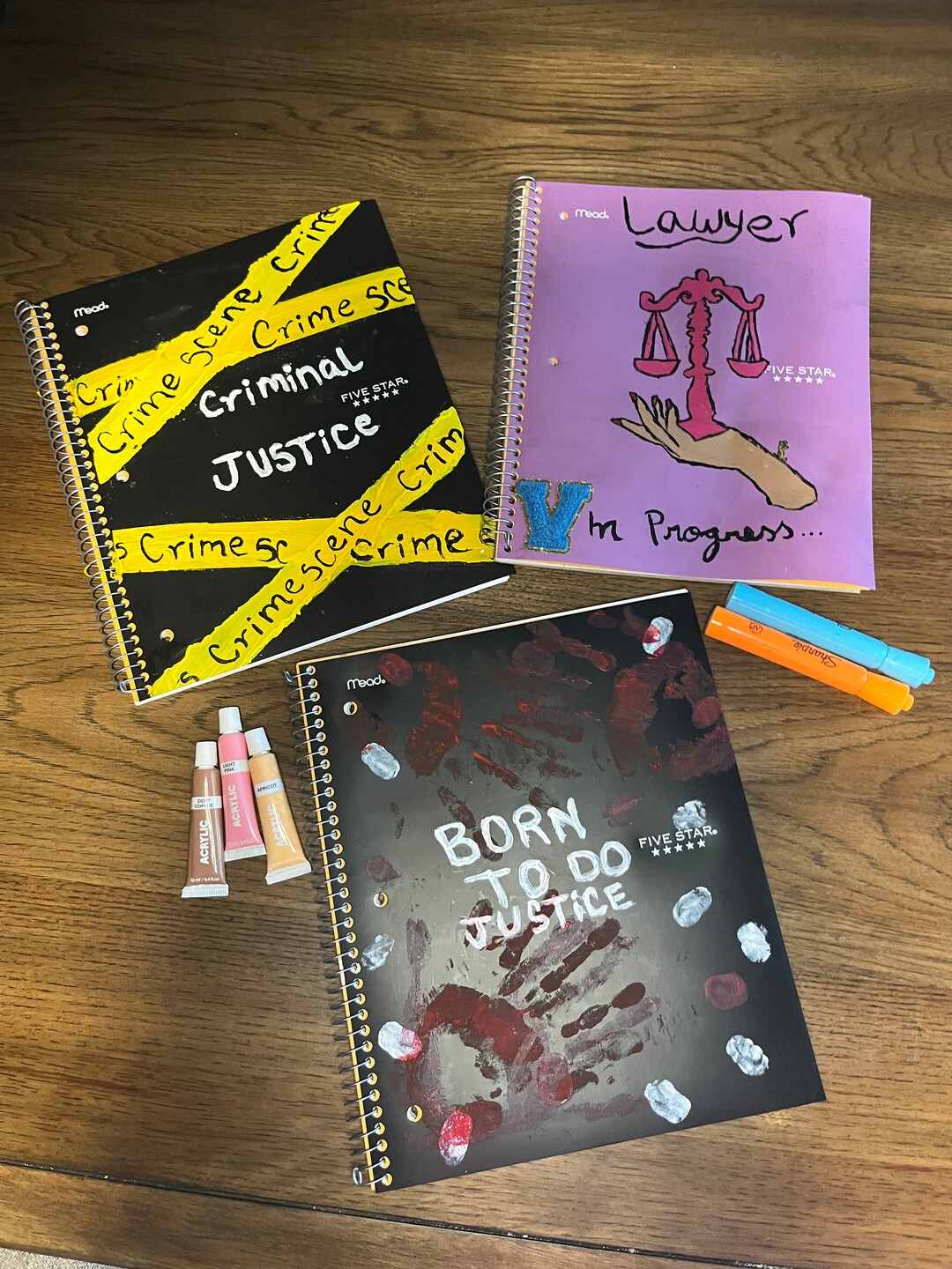 Unique Criminal Justice Notebook - Handmade & Personalized - Etsy