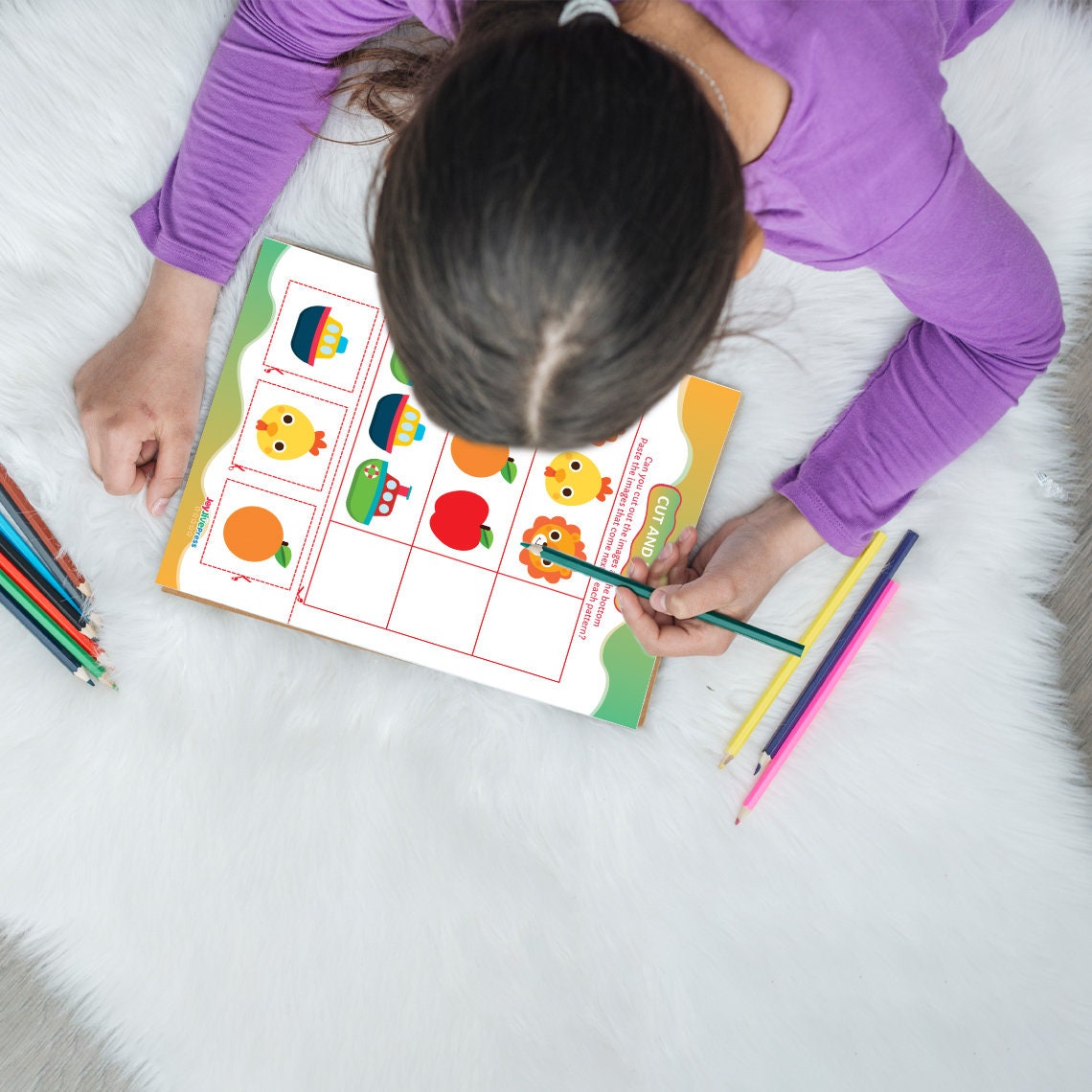 Printable Cut and Paste Activities for Kids, Cut and Paste Printable ...