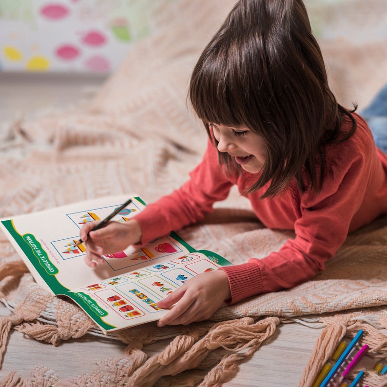 Printable Complete the Pattern Worksheets, Pattern Activity, Printable ...