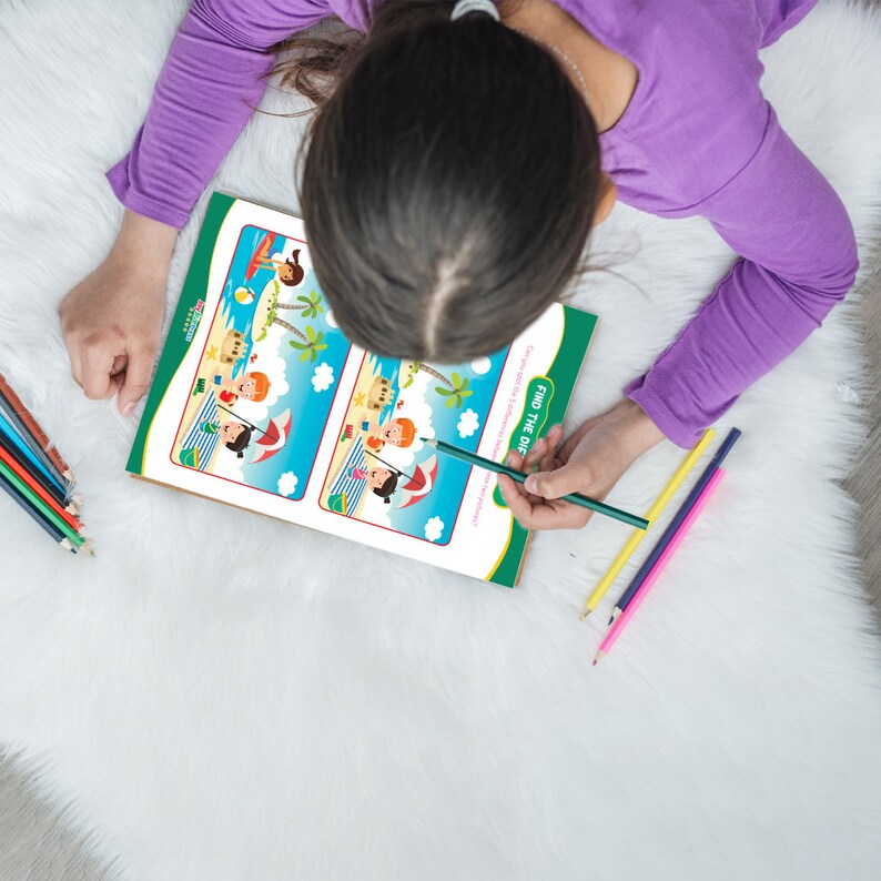 Spot the Difference Printable Worksheets, Spot the Difference, Kids ...