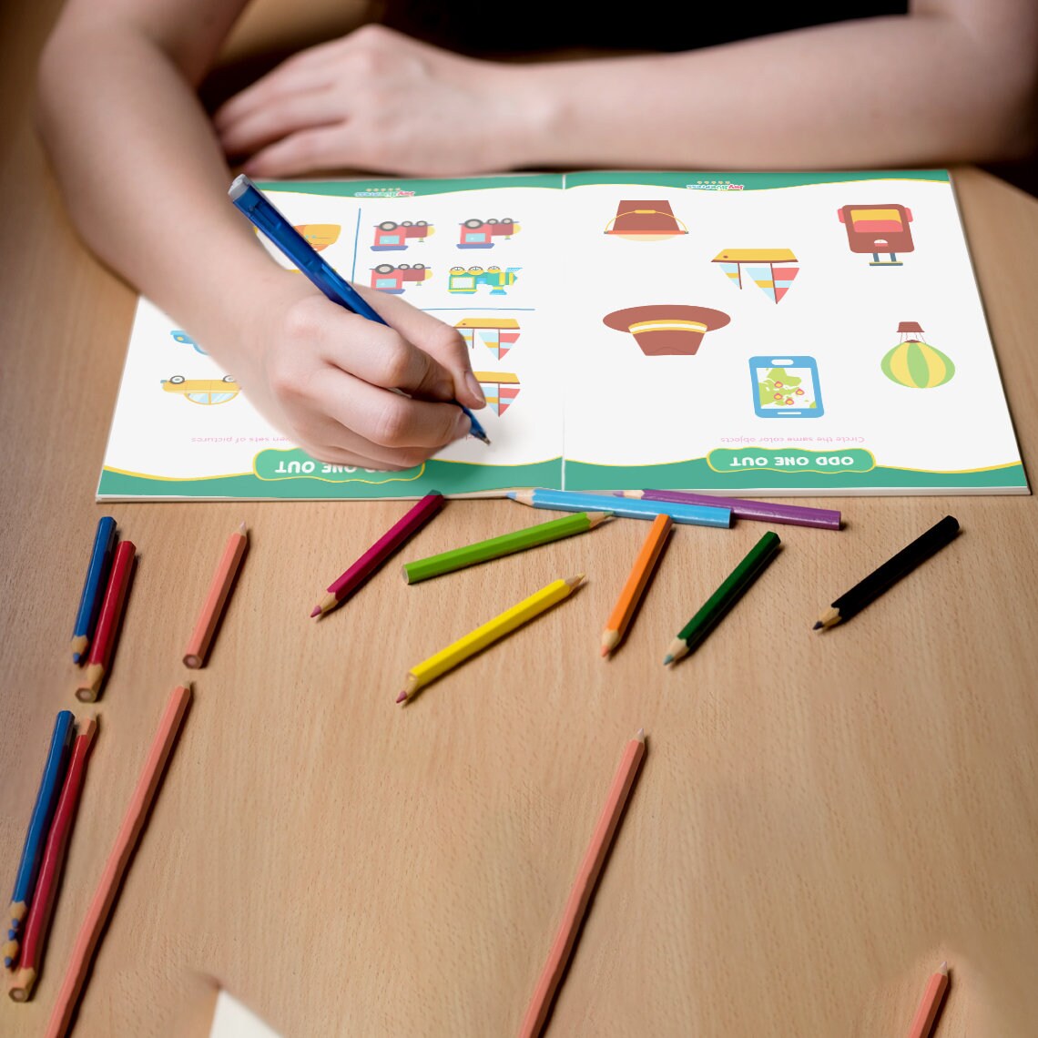 Printable Odd One Out Activity Worksheet, Find the Odd One Out ...