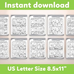 Spot the Difference Activities, Spot the Difference Game for Kids, Kids ...