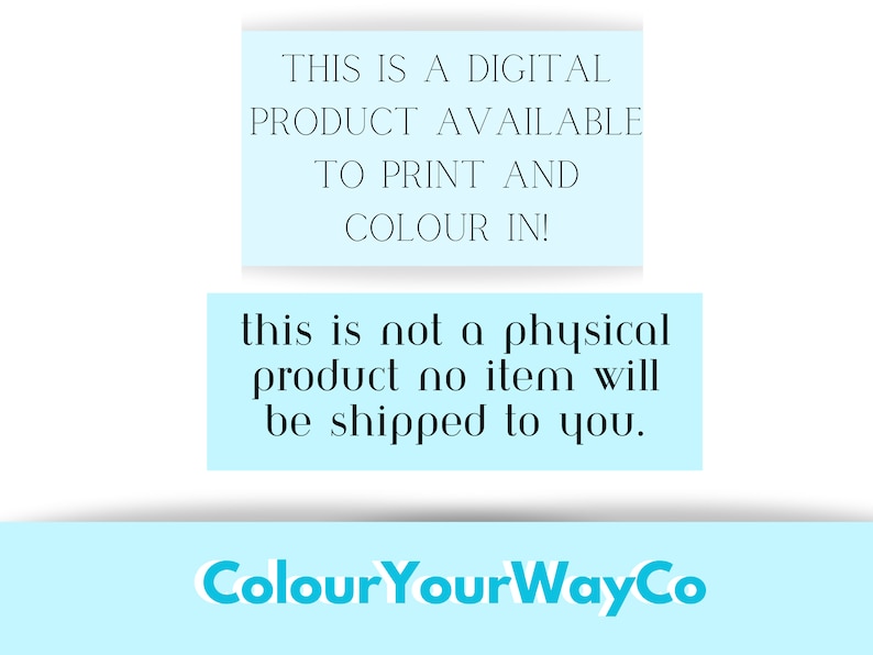 10 Printable Easy Colouring in Templates - Etsy Australia