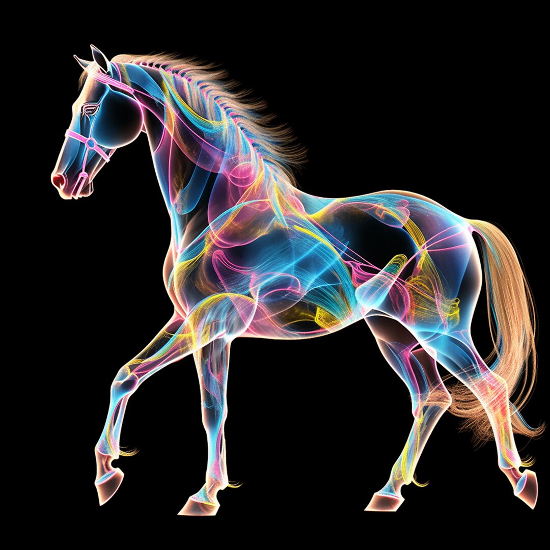 Majestic Steed Horse Clipart Collection Galloping Horse PNG Bundle for ...