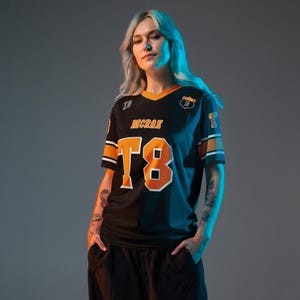 Tate Mcrae X Lando Norris Football Jersey: T8 Concert Outfit, Mcrae ...