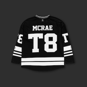 Tate Mcrae T8 Hockey Jersey, Tate Concert Clothes, T8 Mcrae Jersey ...