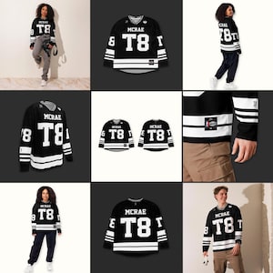 Tate Mcrae Hockey Jersey: T8 Mcrae Shirt, T8 Jersey, Tate Mcrae Concert ...