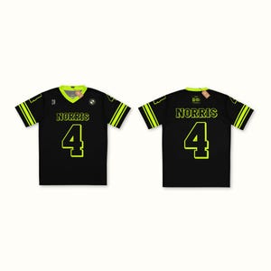 Lando Norris Mclaren F1 Football Jersey: LN4, F1 Outfit, Formula 1 ...