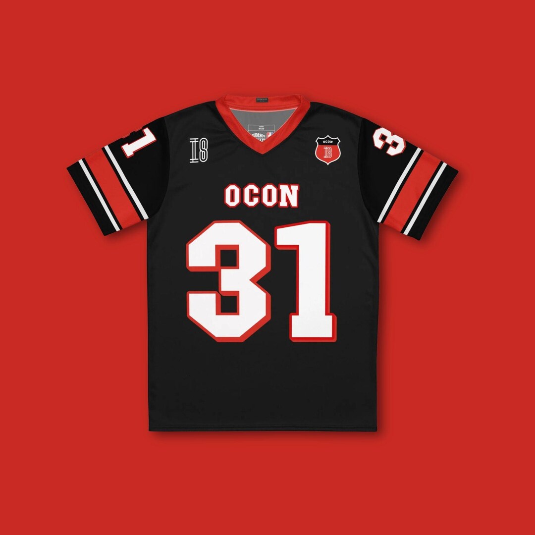 Esteban Ocon Haas F1 Football Jersey, F1 Clothing, F1 Tshirt, F1 Merch ...