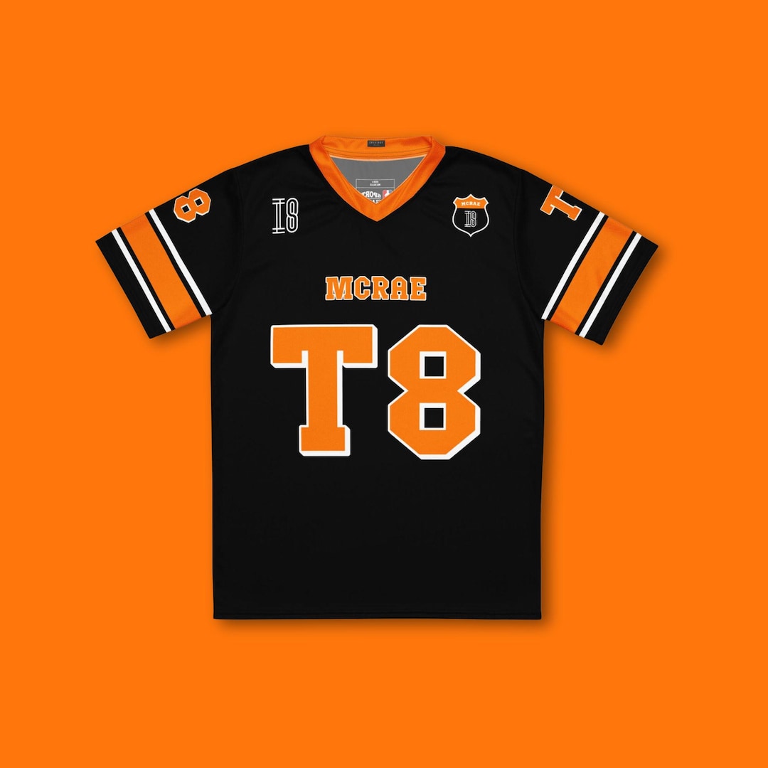 Tate Mcrae X Lando Norris Football Jersey: T8 Concert Outfit, Mcrae ...