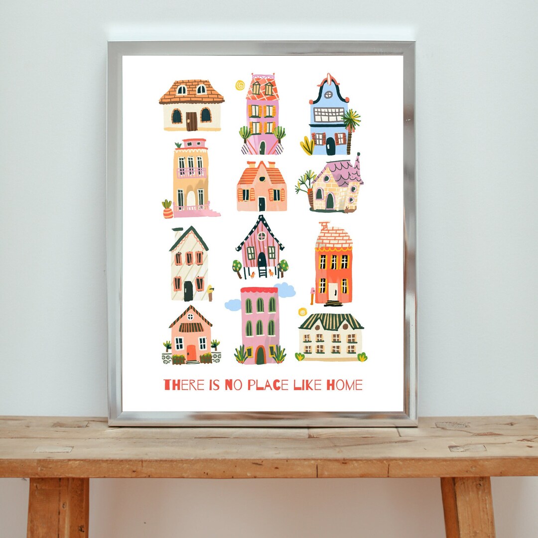 HOME Printable Digital Art, Digital Artwork, Digitalized, PDF Printable ...