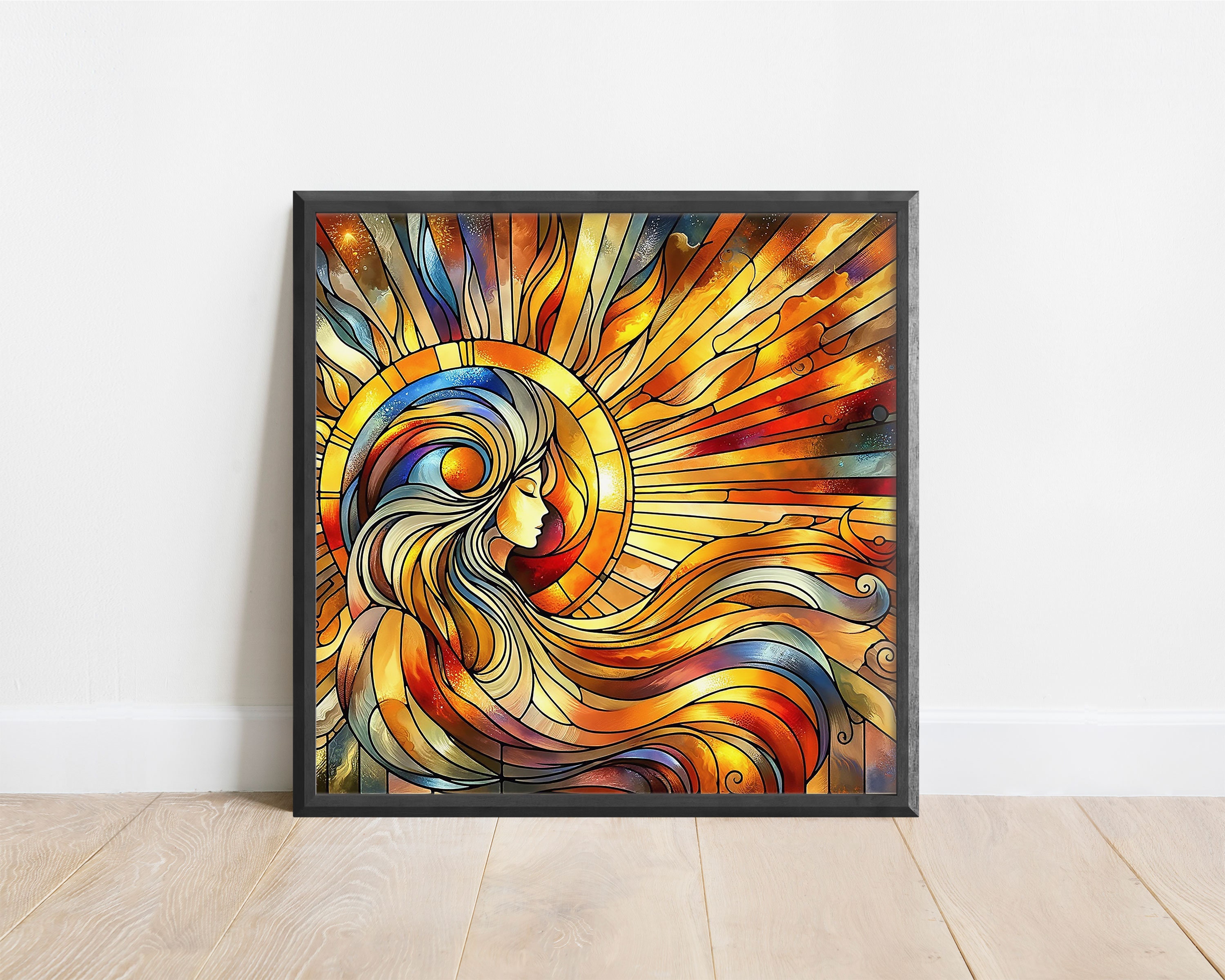 Sun Goddess Poster, Goddess Print, Luna Poster - Etsy