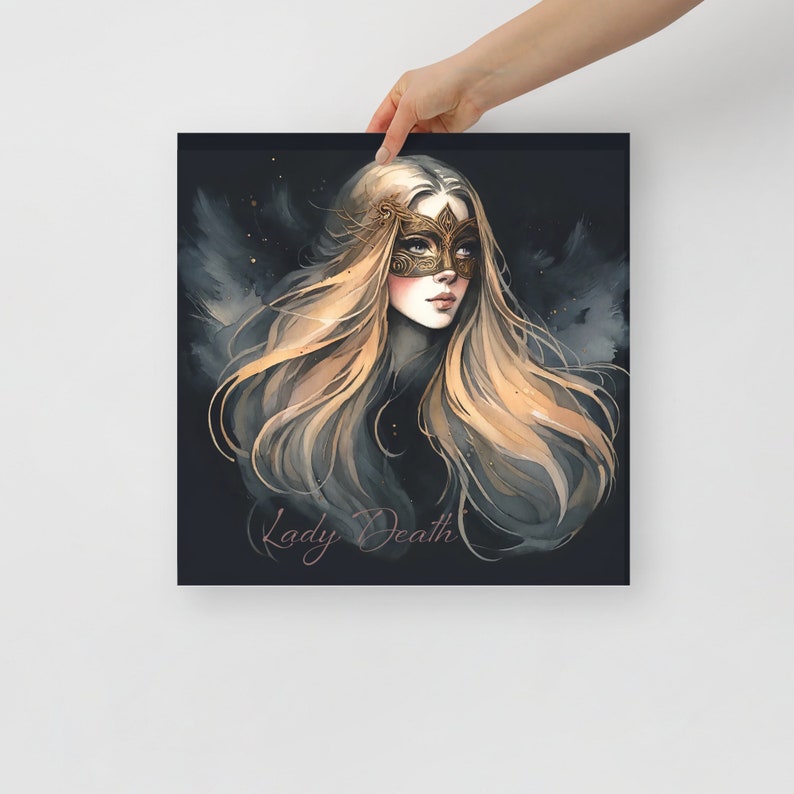 Nesta Archeron Lady Death Poster, ACOTAR Wall Art - Etsy