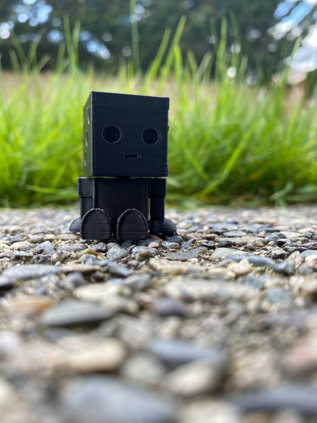 3D Printed Dice Bot Action Figure 3D Printed Action Figure Custom - Etsy