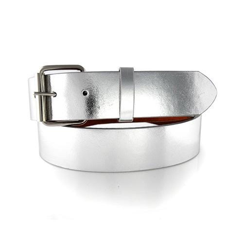 Snap-on Plain Leather Belt Removable Roller Buckle Solid Unisex Men ...