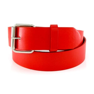 Snap-on Plain Leather Belt Removable Roller Buckle Solid Unisex Men ...